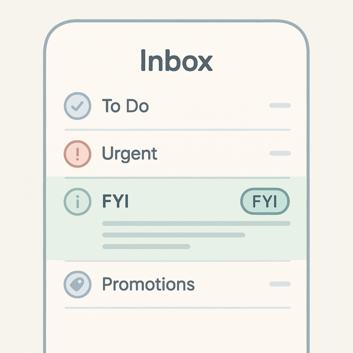 When to use “FYI” label on emails and what “FYI” really means